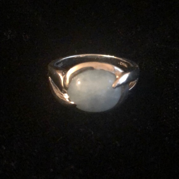 QVC | Jewelry | Milky Aquamarine Sterling Ring | Poshmark